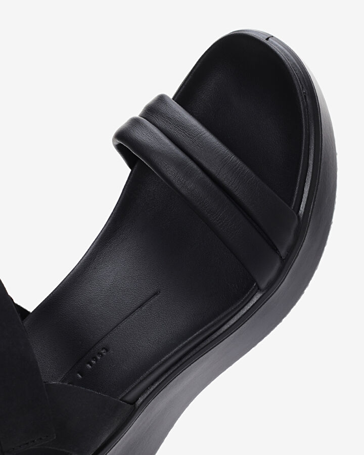 Ecco Flowt Lx Wedge W Sandals Kadın Siyah Sandalet 27330351052